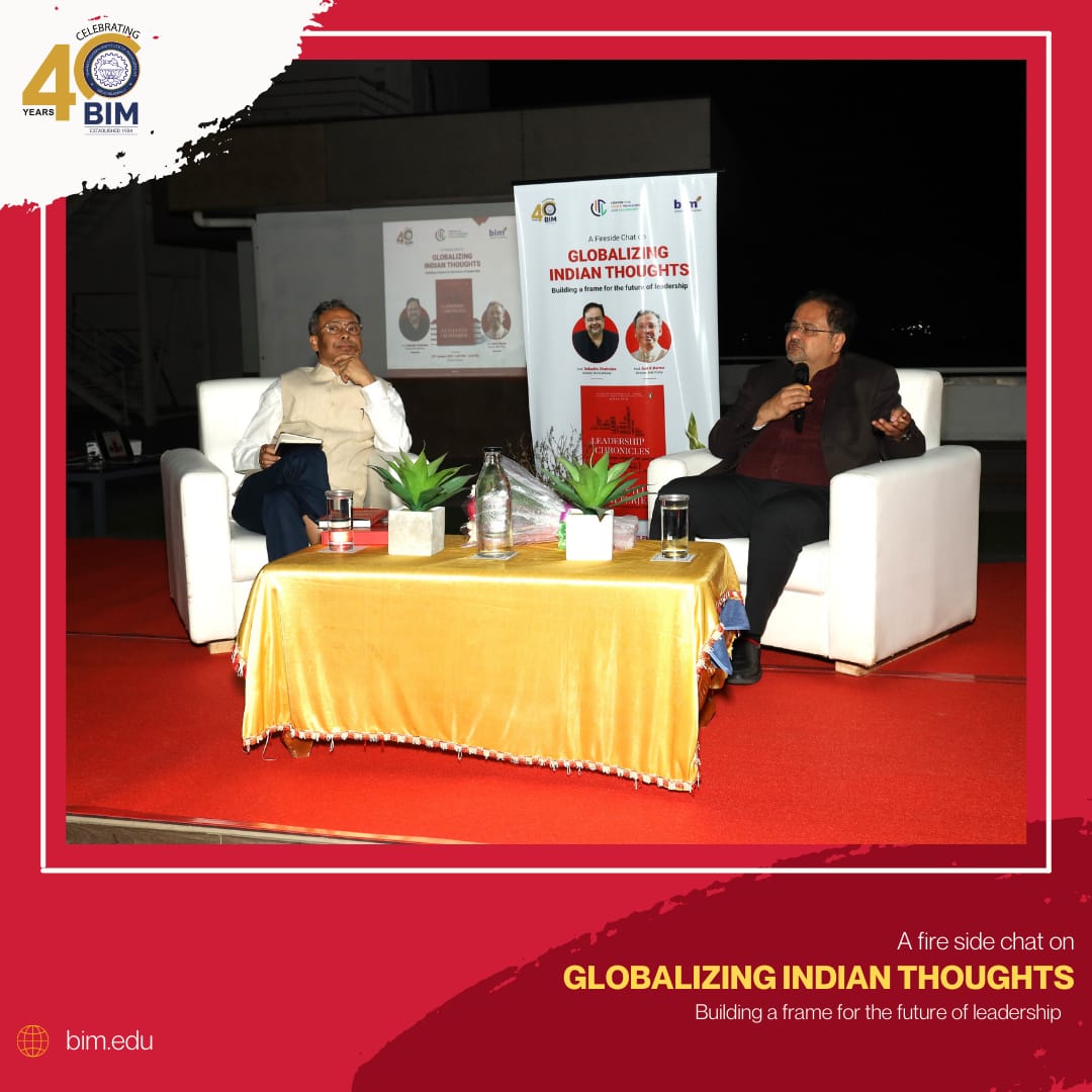 Globalizing Indian Thoughts – Bharathidasan Institute of Management